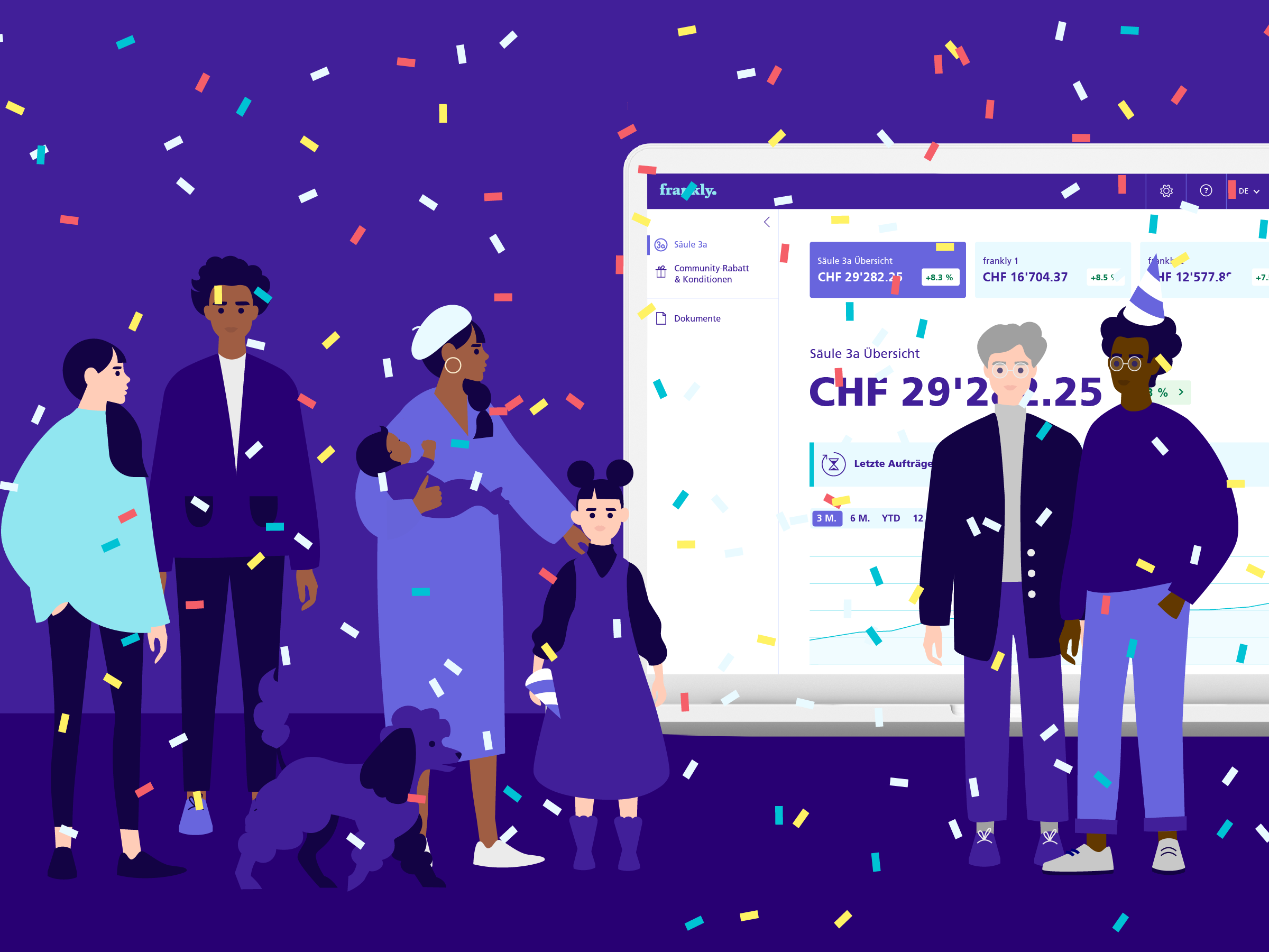 Säule 3a: frankly neu als Web-Version