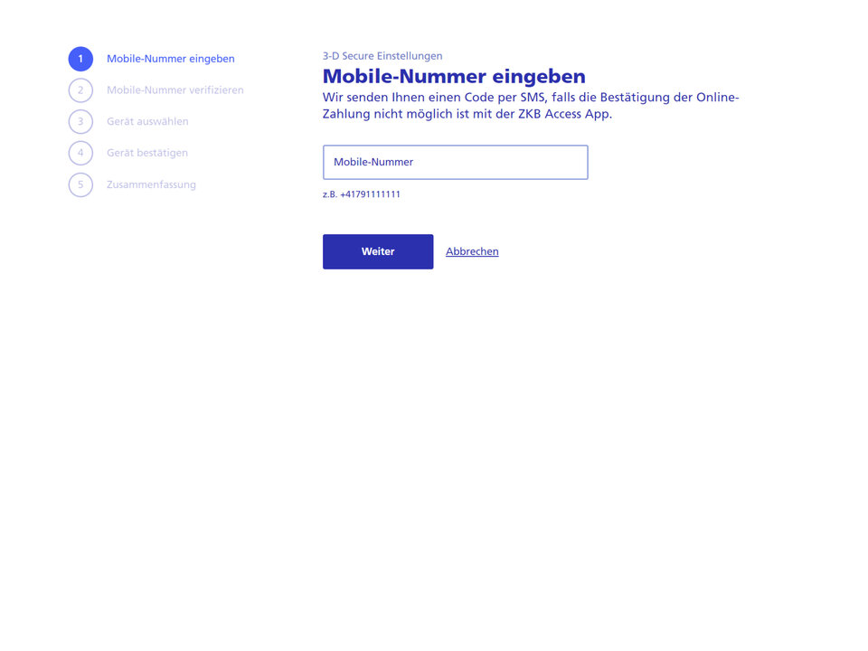 Self-Service-Funktionen