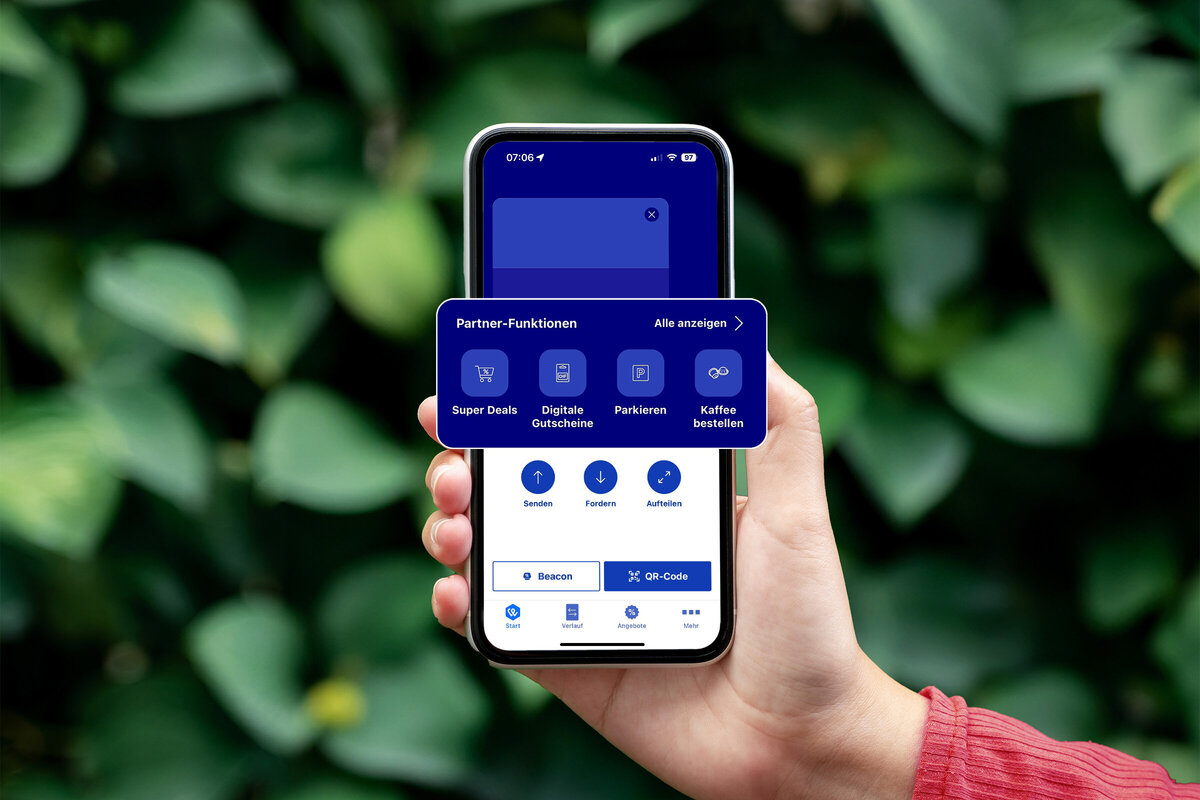 Die TWINT App der Zürcher Kantonalbank